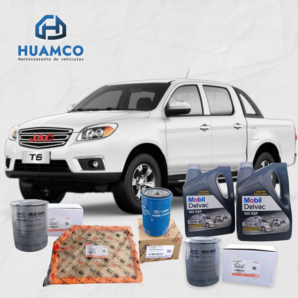 SERV MANTENIMIENTO 10000KMS JAC T6 2020 SERV.T6-1 | HUAMCO