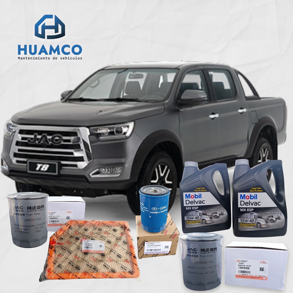 SERV MANTENIMIENTO 10000KMS JAC T8 2025 SERV.T8-1 | HUAMCO